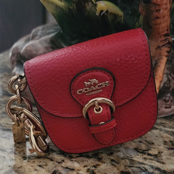 Coach | Cell Phones & Accessories | Coach Earbud Case Keychain | Poshmark